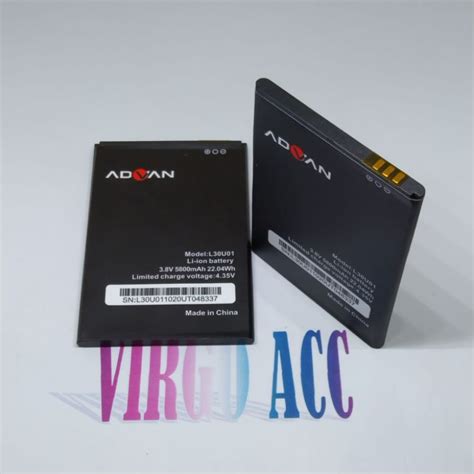 Jual Baterai Batre Battery Advan Nasa Plus L U Original Battery Hp Shopee Indonesia