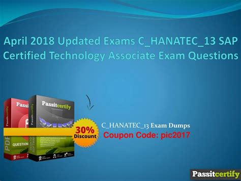 PPT April Updated Exams C HANATEC SAP Certified Technology Associate Exam Questions