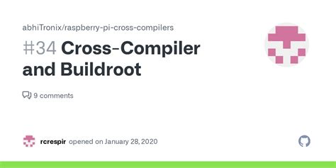 Cross Compiler And Buildroot · Issue 34 · Abhitronixraspberry Pi