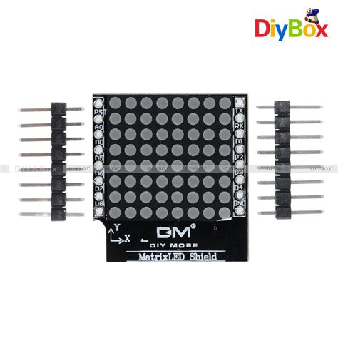 Buy Matrix Led Shield V100 For Wemos D1 Mini At Ubuy India