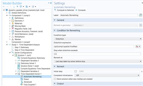Finite Element Time Dependent Analysis