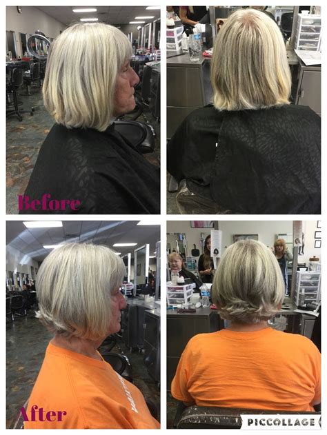 Inverted Stacked Bob Hairstyle