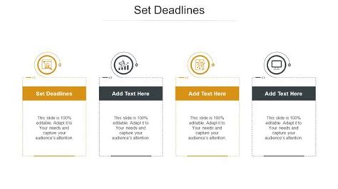 Set Deadlines Powerpoint Presentation And Slides Ppt Powerpoint Slideteam
