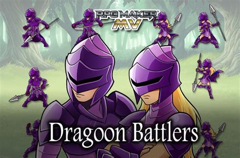 Sale Dragoon Battlers For Rpg Maker Mv Asset Pack Scrolller