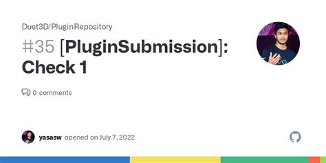 [pluginsubmission] check 1 · issue 35 · duet3d pluginrepository · github