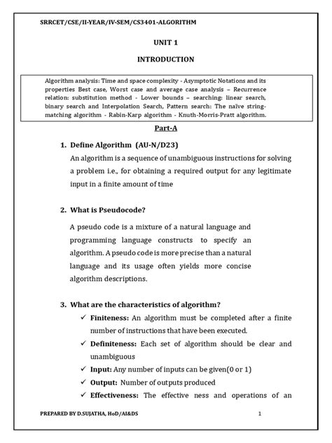 cs3401 unit1 pdf time complexity computing