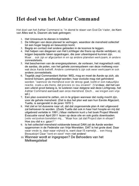 Het Doel Van Het Ashtar Command Pdf