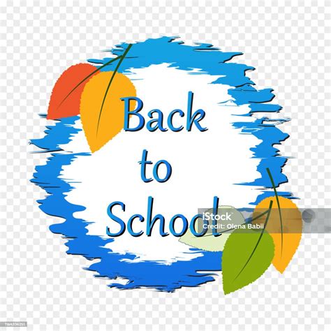 추상적인 배경과 다채로운 잎에 다시 학교에 텍스트 벡터 포스터 가을 배너 디자인 교사 교육 관련 직업에 대한 스톡 벡터 아트 및