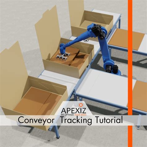 Apexiz On Linkedin Apexiz Conveyor Tracking In Visual Components Tutorial