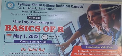 Sahil Raj On Linkedin Conducted A “data Analytics With R” Workshop At