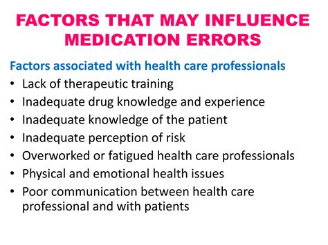 Medication Errors Pptx