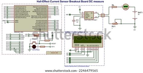 Schematic Diagram Electronic Device On Arduino Stock Illustration 2246479565 Shutterstock