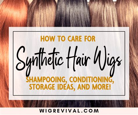 How To Care For Synthetic Wigs Wig Revival