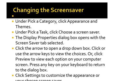 Lesson5 Customizing Windows Pdf Operating Systems Computer Software And Applications