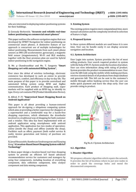 irjet secure smart shopping system using android application pdf