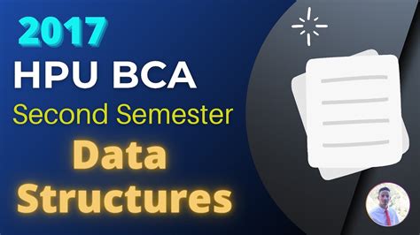 🔴HPU BCA second semester Data Structures Previous Year Question paper 2017 | Hpu bca all ...