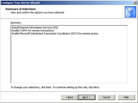 Set Server Roles In Windows Server 2003 Page 3 ServerWatch