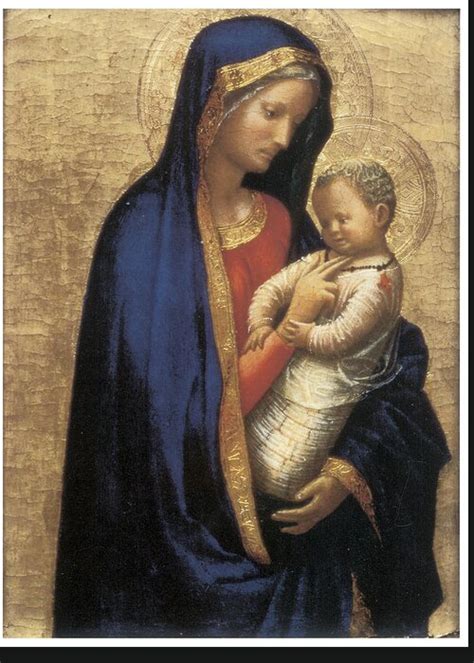 Madonna Casini Painting By Tommaso Macassio