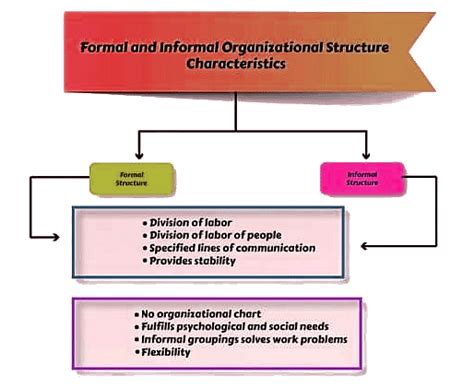 Formal And Informal Organizational Structure Ugc Net Commerce