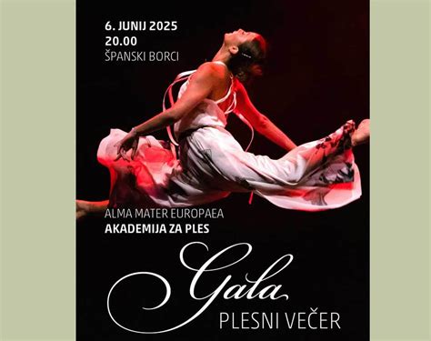 Gala Večer Akademije Za Ples Bo Poln Dobrega Plesa In Energije Parada Plesa