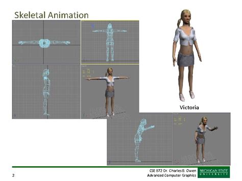 Skeletons And Skinning Bones And Skeletons Mesh Skinning