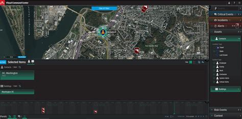 VCC Contacts Display For A Specific Location But Not In A Building On The Visual Command Center