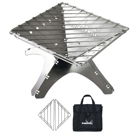 Winnerwell Fire Pit Camping Bundle Australia Fire Pit Grate Bag