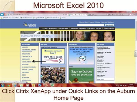 Excel 2010 PPTX