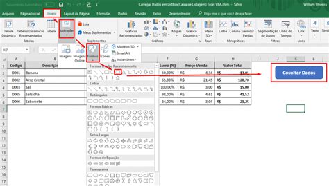 como preencher dados da planilha na listbox com vba excel smart