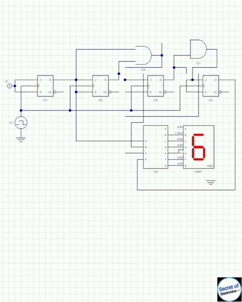 how to make 4 bit up counter using jk flip flop youtube