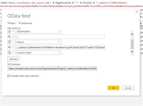 Help With Power Bi Template And Odata Null Values Microsoft Fabric