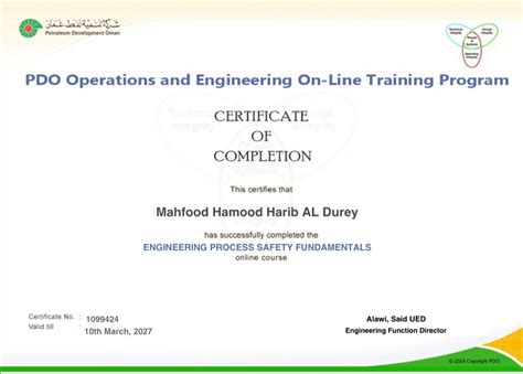 Processsafetyteam Pdo Processsafety Pdocourses Pdo Mahfood Al