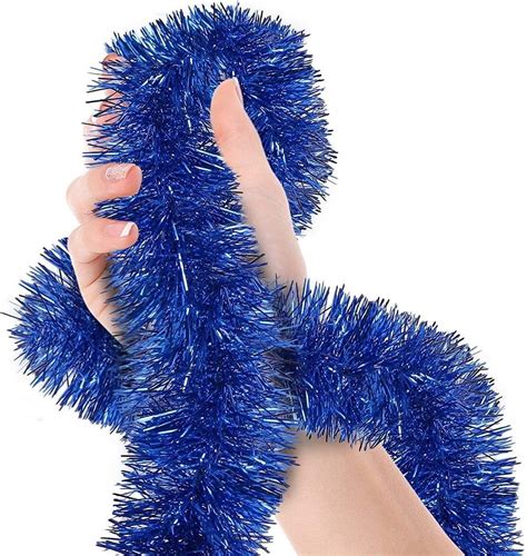 Skygo Party Glitter Ornament 2 Meters Length 6cm Width Blue Color
