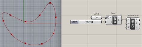 Move Point Set Distance Along A Curve Grasshopper Mcneel Forum
