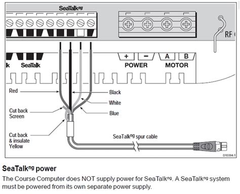 Raymarine Seatalk Wiring Diagram