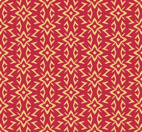 Premium Vector Simple Abstract Seamless Ornament Pattern Background