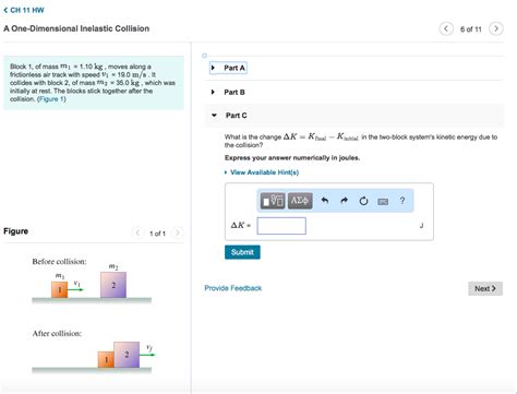 Solved Block 1 Of Mass M1 1 10 Kg Moves Along A