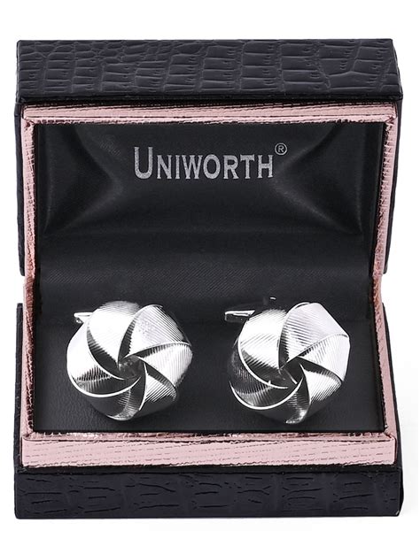 Silver Cufflink For Men