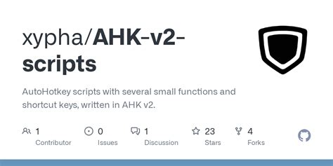 Github Xyphaahk V2 Scripts Autohotkey Scripts With Several Small