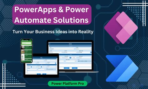 Develop Powerapps Power Automate For Your Business Ideas By