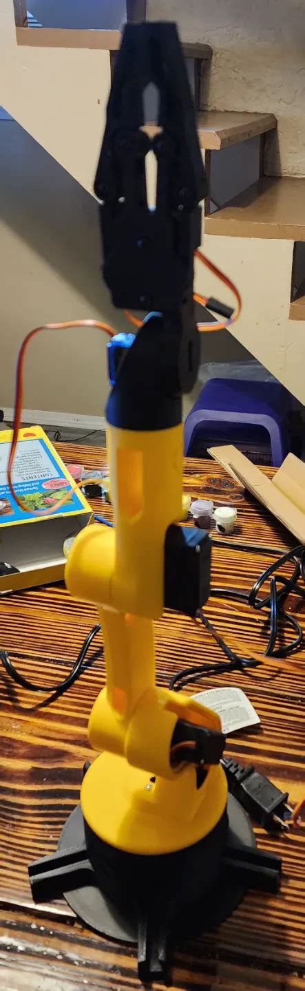 Arduino Uno Robot Arm With Gripper By Ri Printing Makerworld
