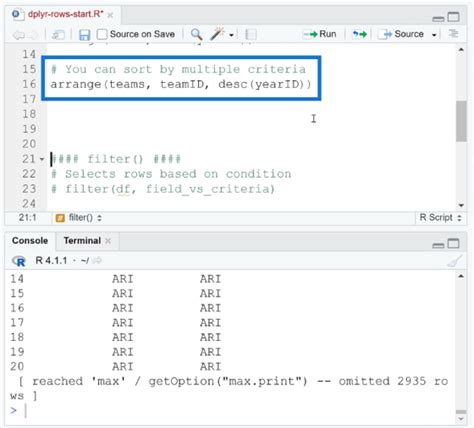 Arrange Filter Group Rows In R Using Dplyr Master Data Skills AI