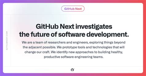 Github Next