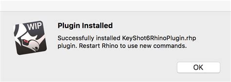 Fail To Install Keyshot 6 Plugin Rhino For Mac Mcneel Forum