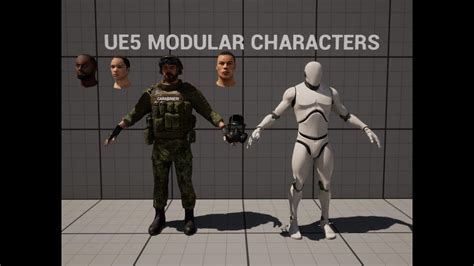 Unreal Engine 5 Tutorial: Building Epic Modular Characters with Ease! - YouTube
