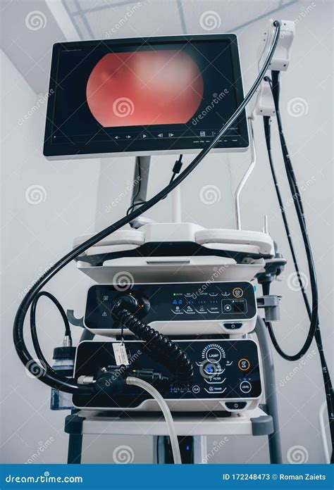 Modern Endoscopy Equipment Kit Electronic Video Endoscopy System A