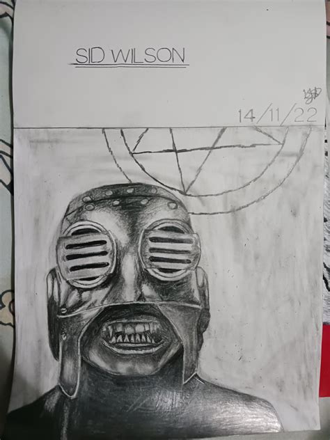 My First Attempt At Drawing Sid Wilson Thoughts Rslipknot
