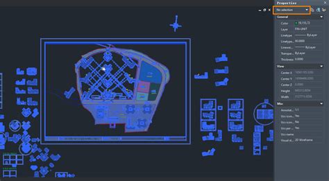 ★why Does Zwcad Properties Palette Displays No Selection When