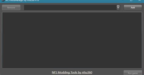 NFS ModManager V Released