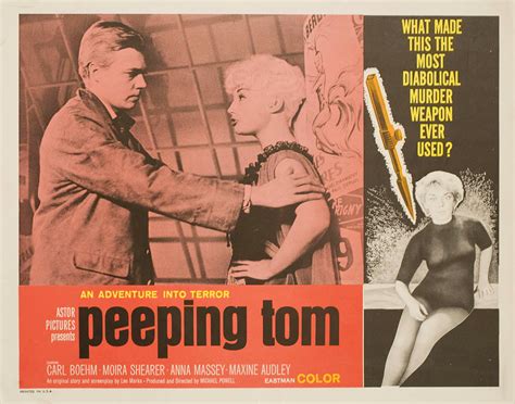 Peeping Tom Original 1960 U S Scene Card Posteritati Movie Poster